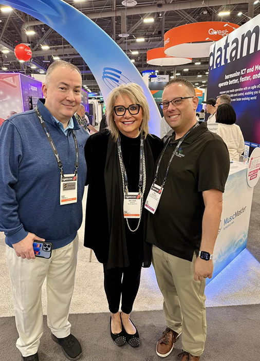 Chris Roth, VP MaxxKonnect, Melanie Knapp, and Will Mashione, Local ...