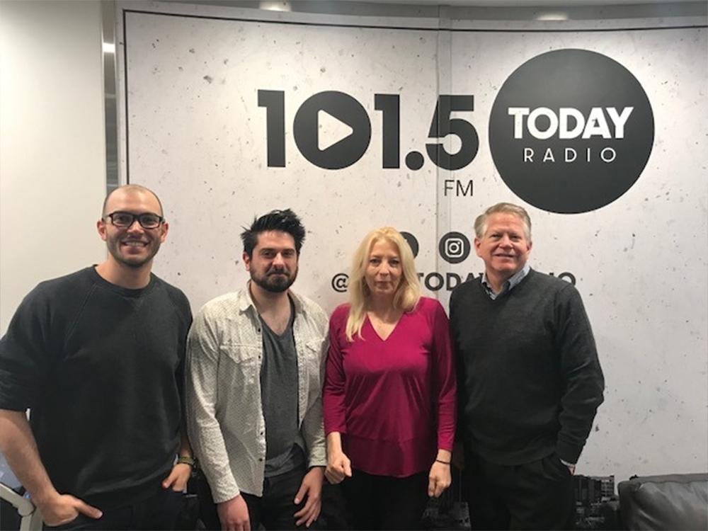 101.5 KOOL FM/Calgary’s Matt Holmes, Taylor Daniels, with MusicMaster's ...