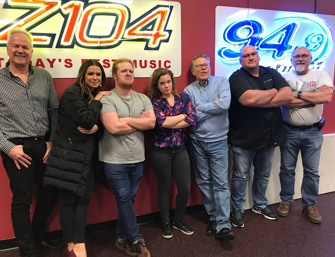 From Entercom Virginia Beach: Don London, Natalia Soniak, Matthew ...